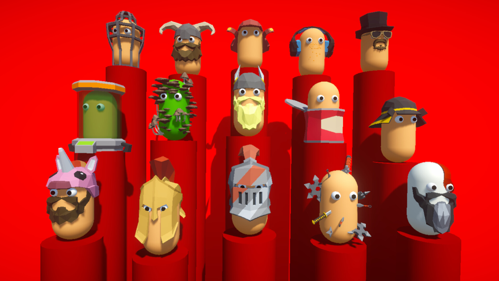 Mean Beans - Manly Hat Pack on Steam