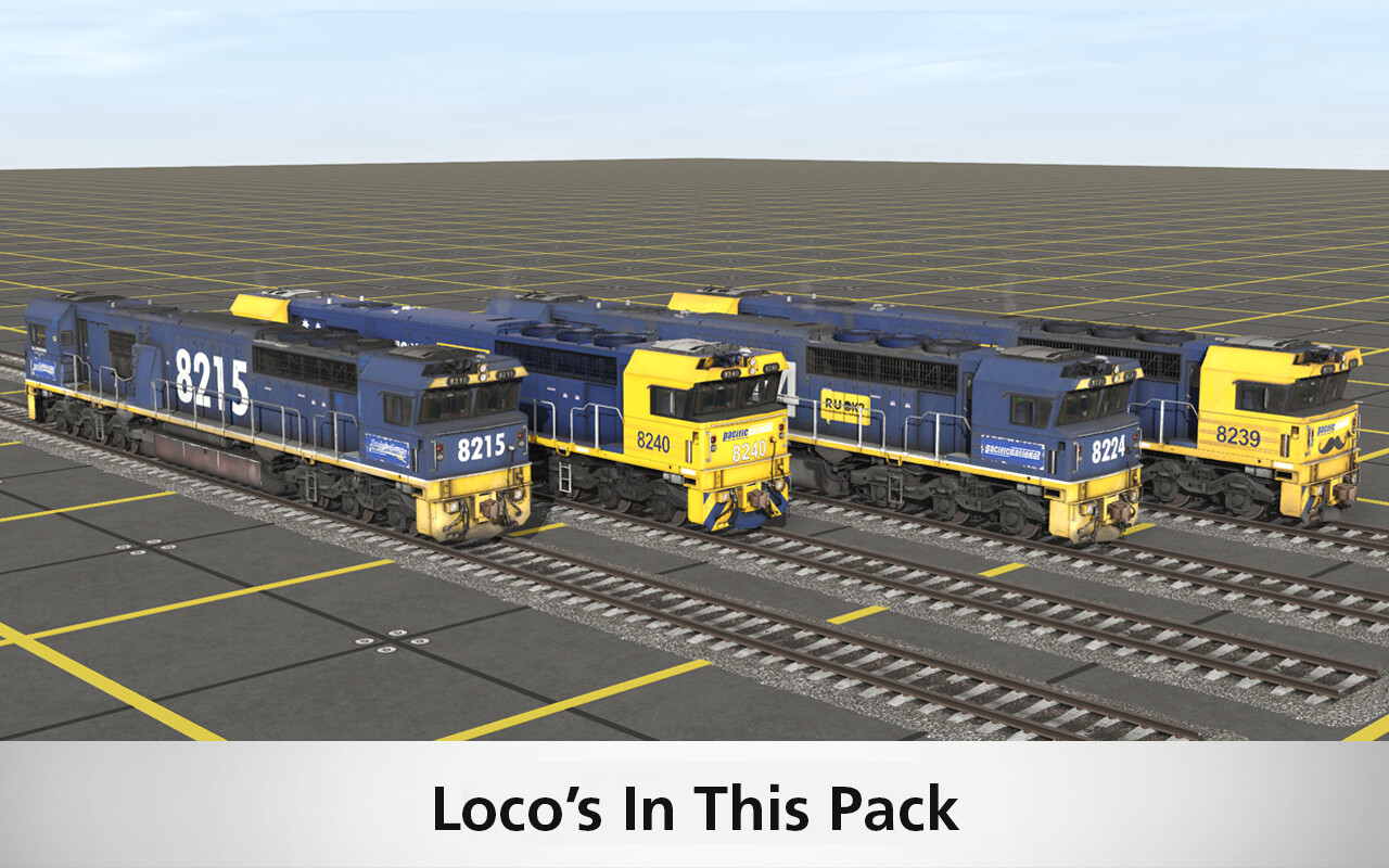 Trainz 2019 Dlc Nsw 82 Class Pacific National Pack On Steam