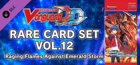 Cardfight!! Vanguard DD: Rare Card Set 12 [D-BT07]: Raging Flames Against Emerald Storm ...