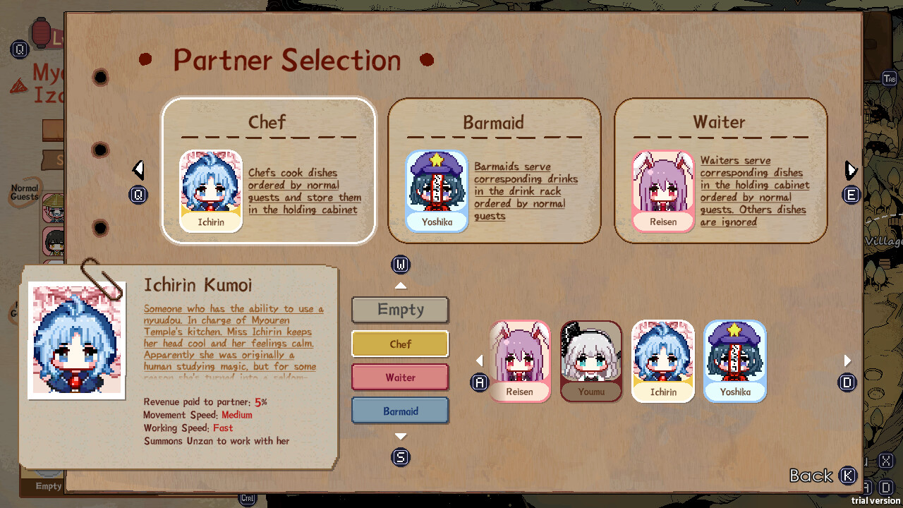 Touhou Mystia's Izakaya DLC3 Pack - Myouren Temple & Divine Spirit ...