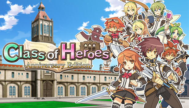 Save 10% on Class of Heroes: Anniversary Edition on Steam