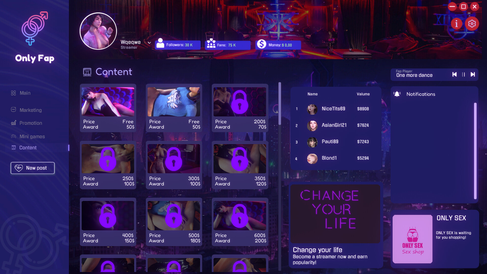 OnlyFap Simulator 4 💦 on Steam