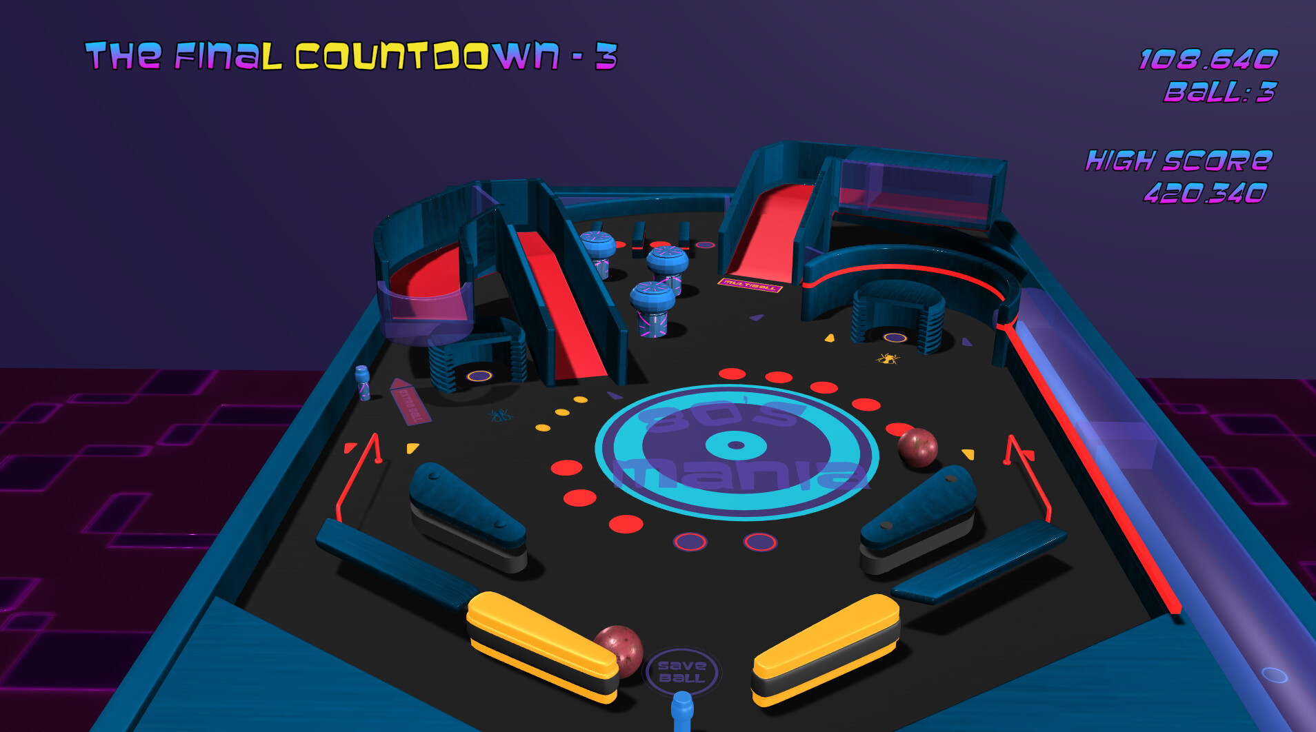 80's Mania Pinball on Steam