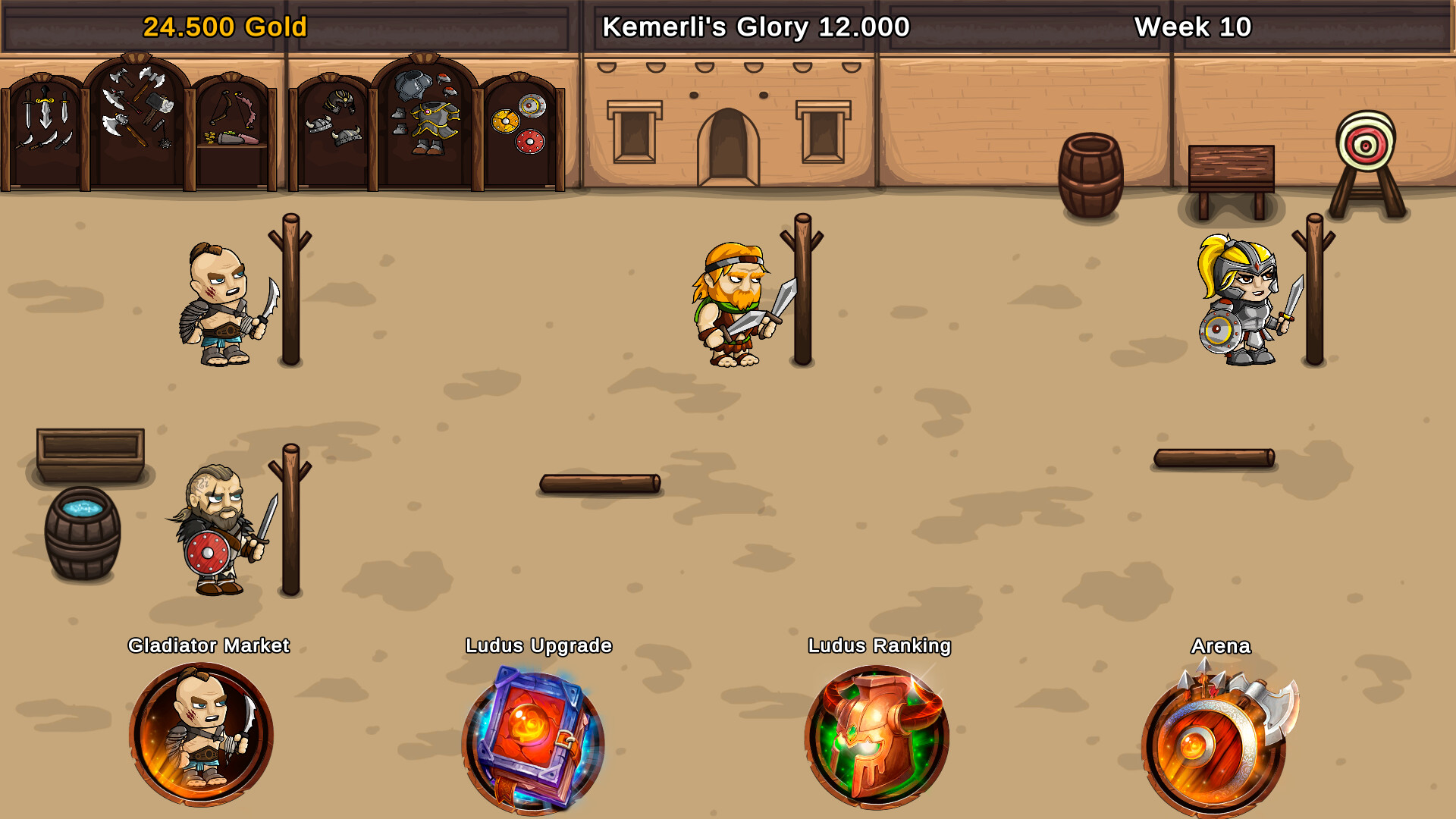 Gladiators and Glory on Steam