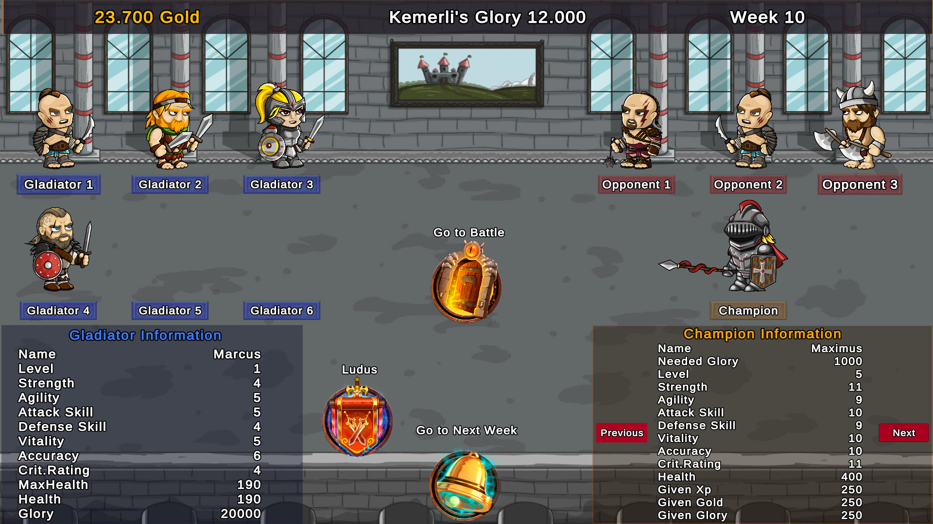 Gladiators and Glory on Steam