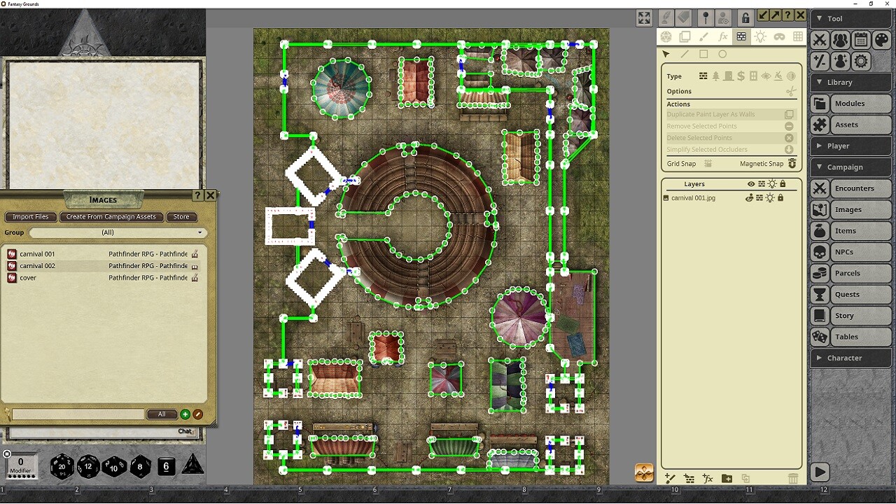 Fantasy Grounds Pathfinder Rpg Pathfinder Flip Mat Carnival On Steam