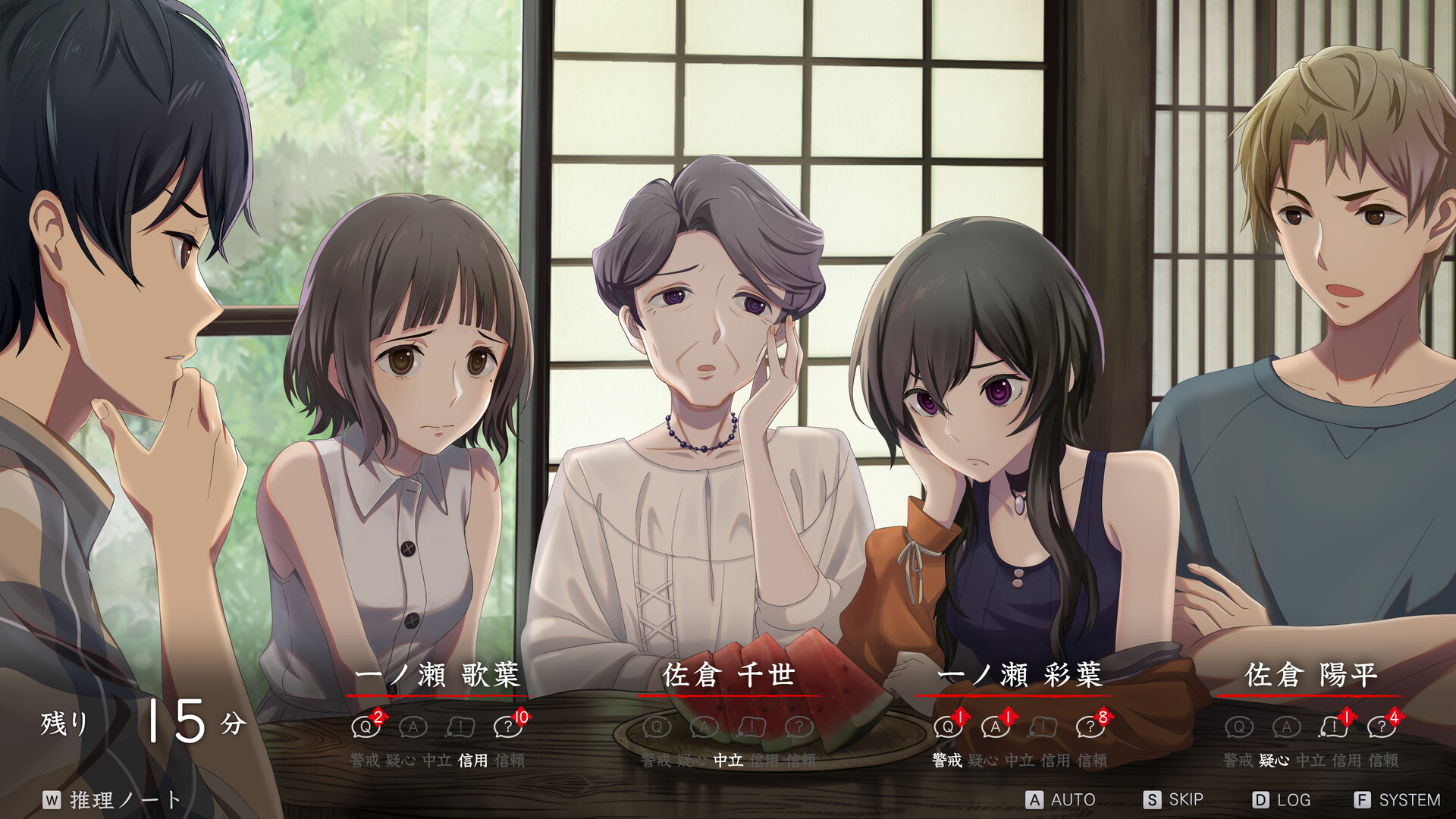 マーダーミステリーパラドクス このひと夏の十五年 On Steam
