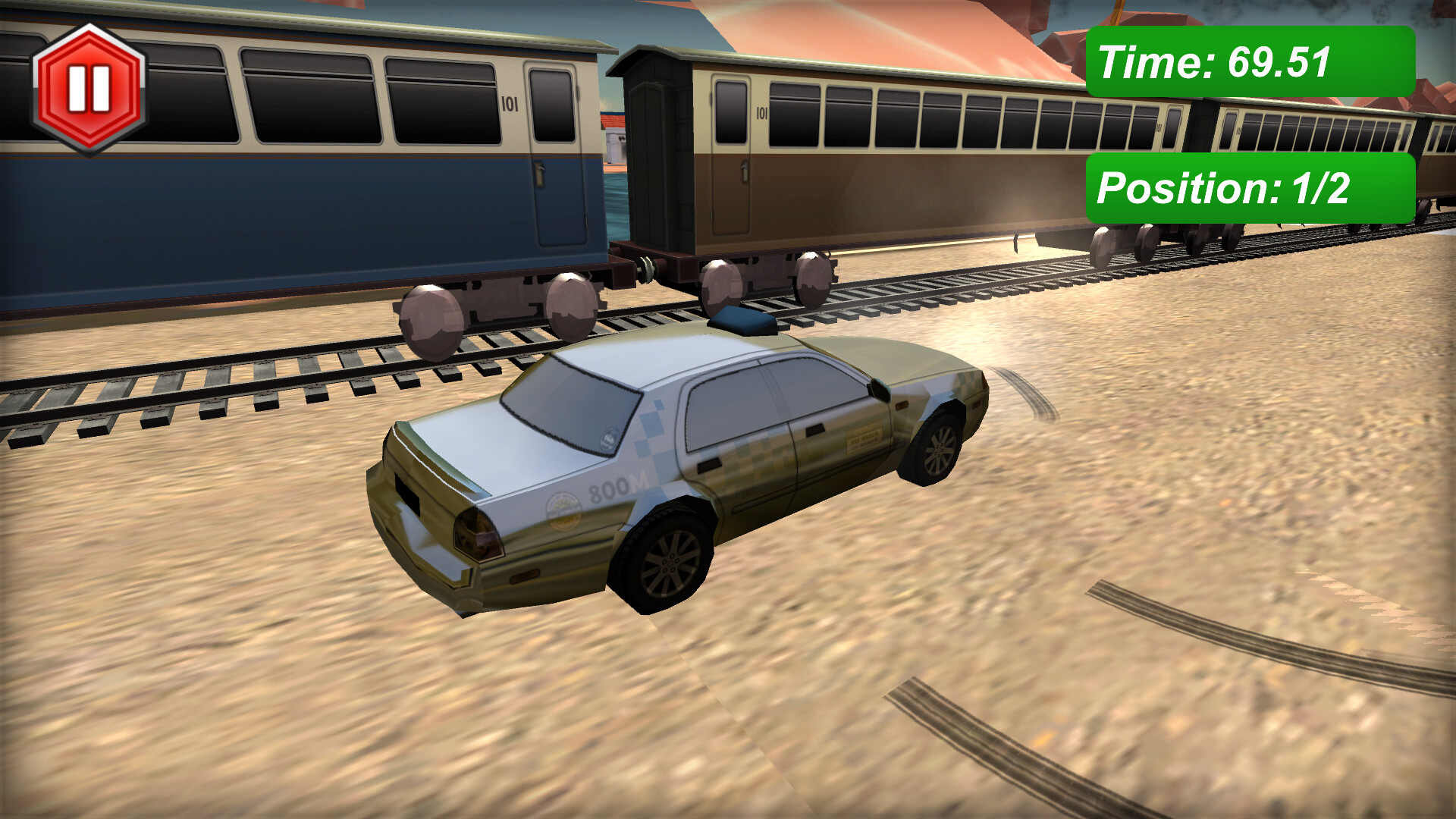 Save 90% on Cars vs Train on Steam