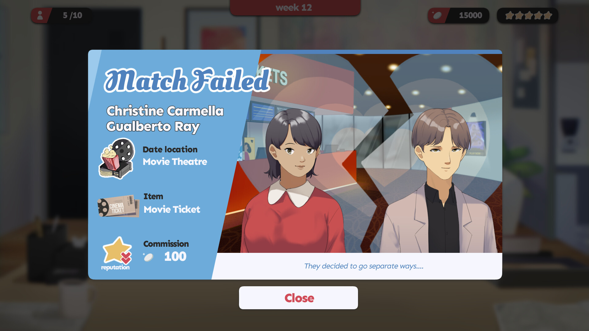 Matchmaker Agency on Steam
