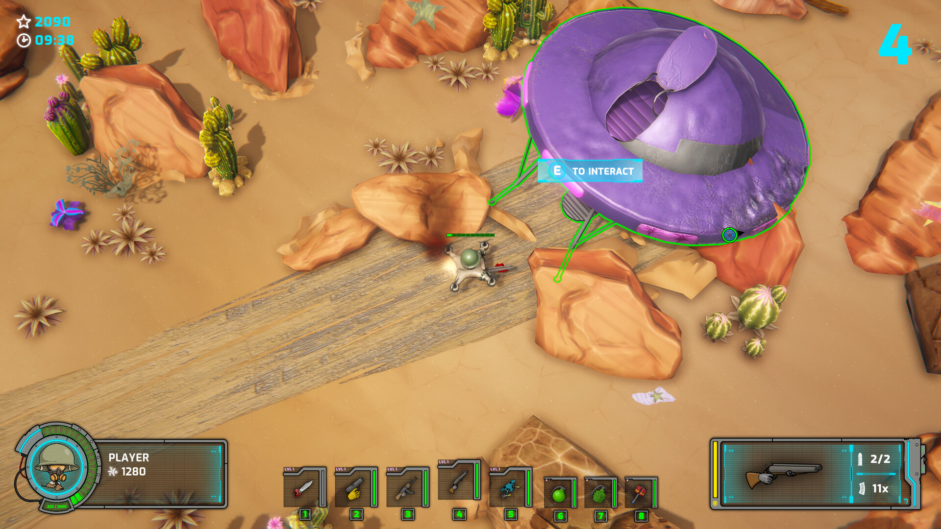 Battle Drones: Red Rock Resistance - Keymailer