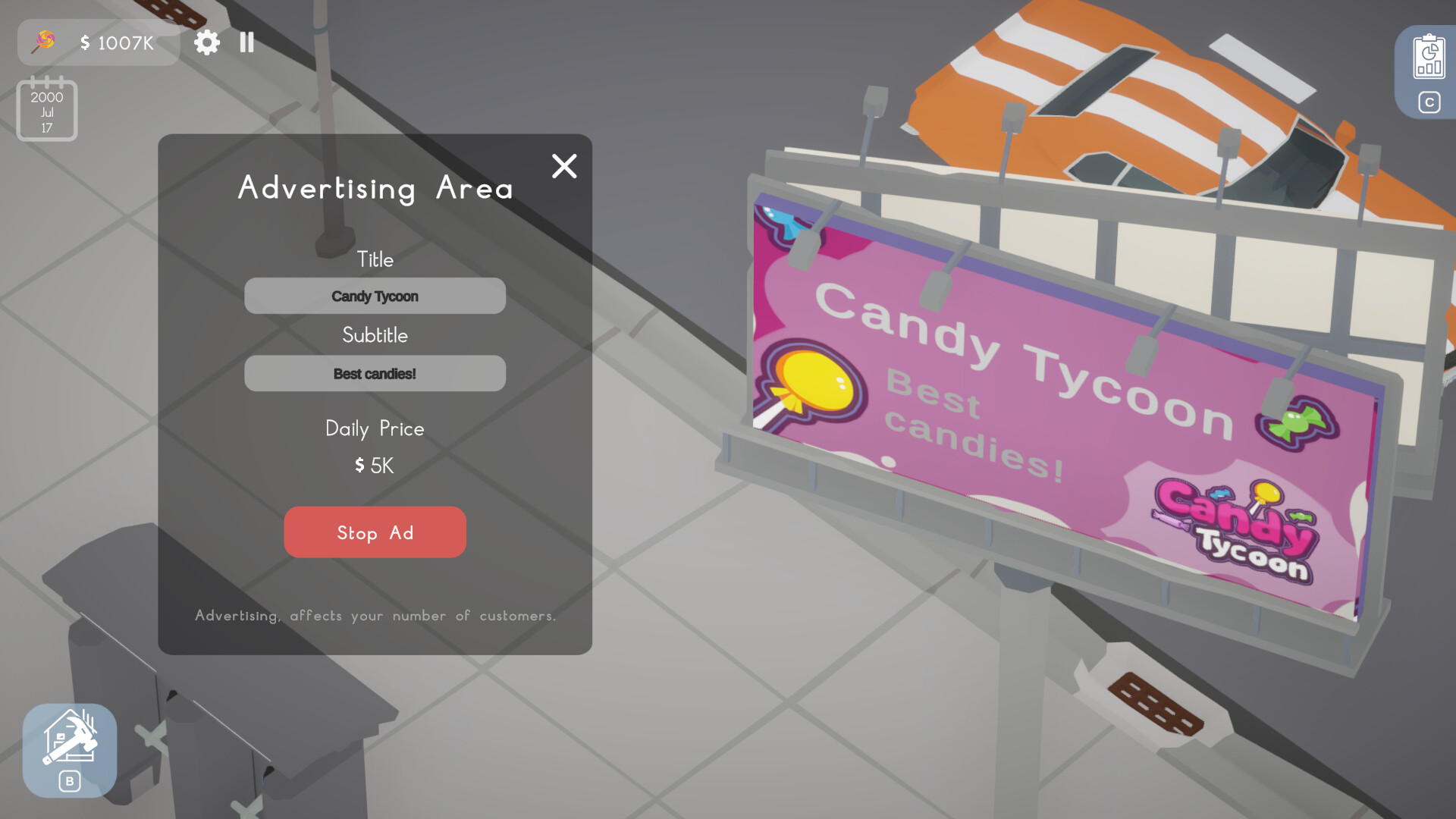 Steam：Candy Tycoon