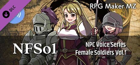 Steam：RPG Maker MZ - NPC Female Soldiers Vol.1