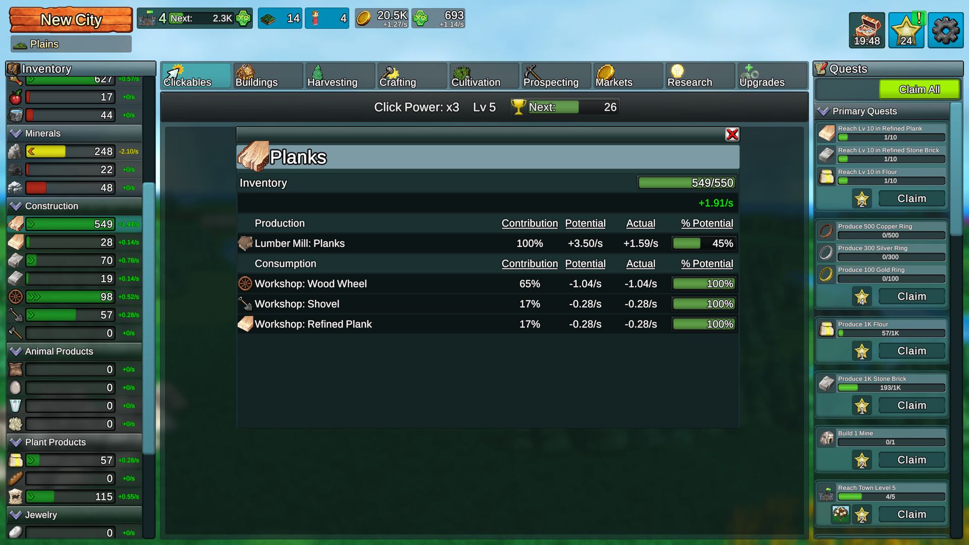 Factory Town Idle on Steam