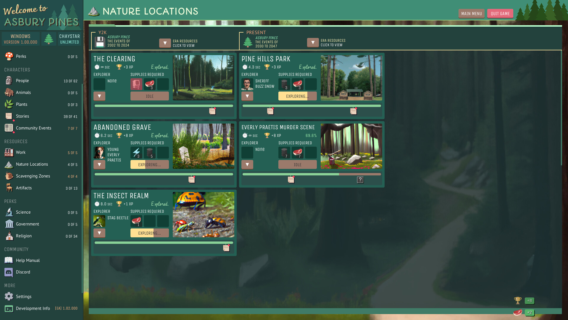 Asbury Pines on Steam