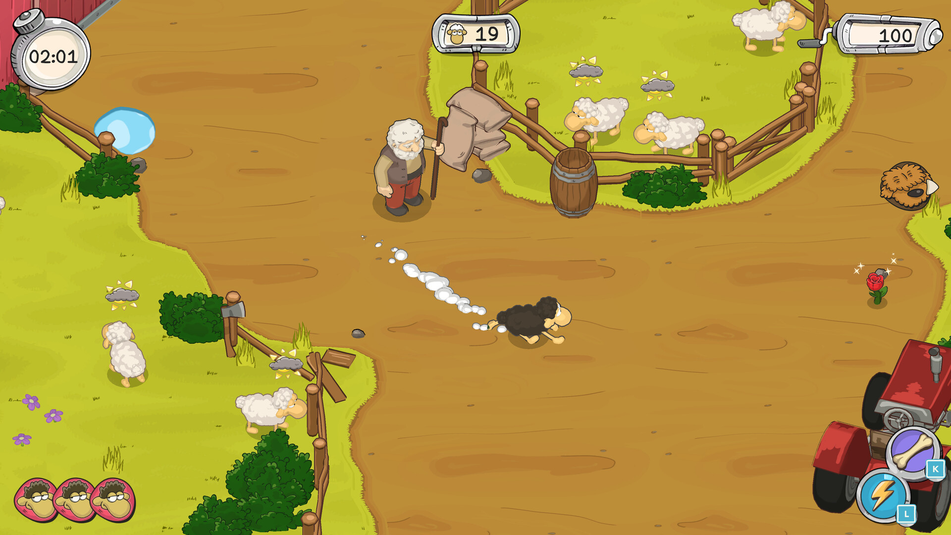 Sven - plantando nabos en Steam