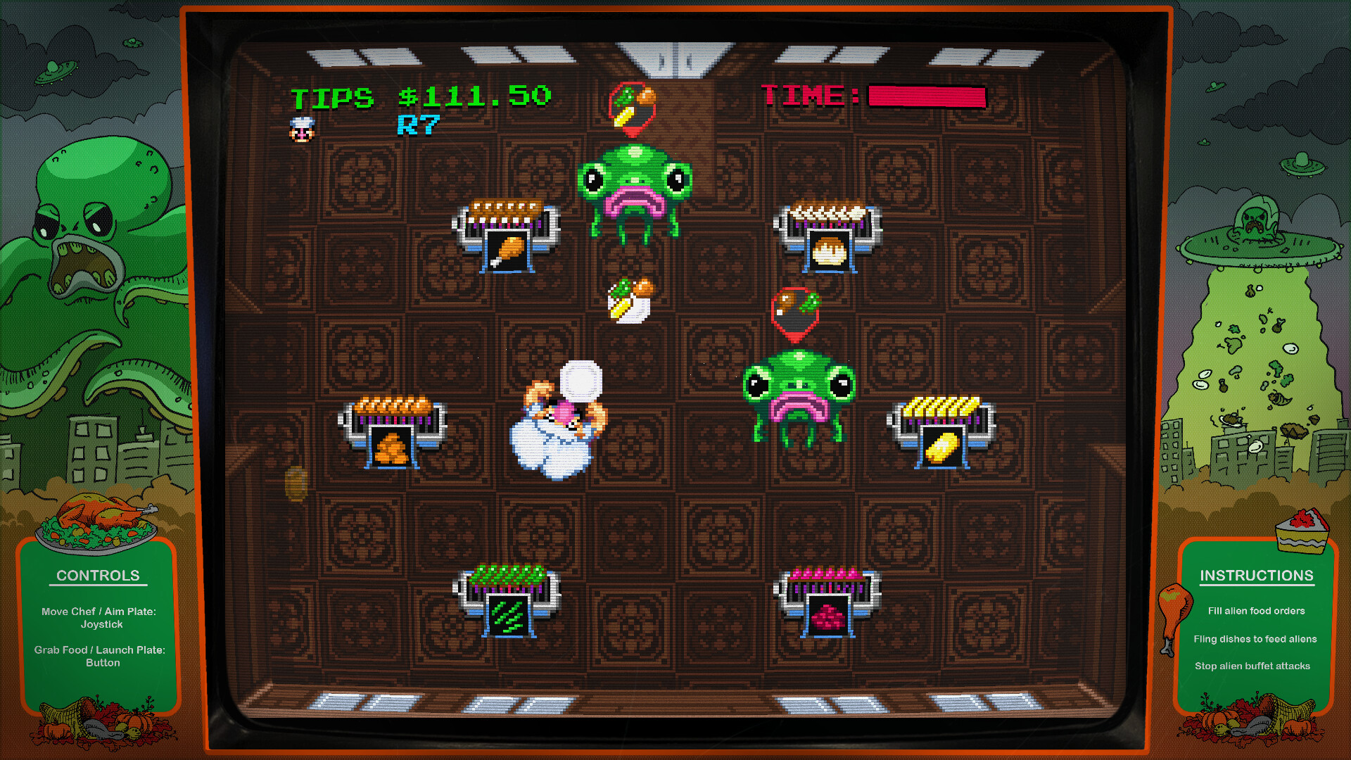 Digital Eclipse Arcade: Invasion of the Buffet Snatchers on Steam