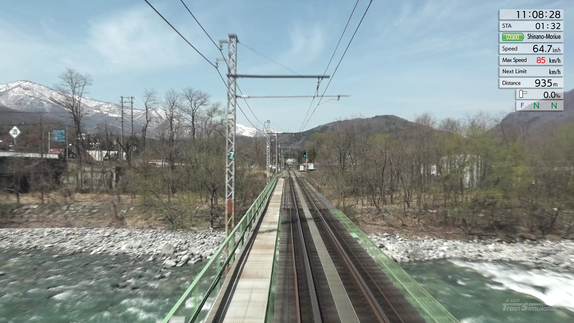 JR EAST Train Simulator: Oito Line (Matsumoto to Minami-Otari) 211 ...