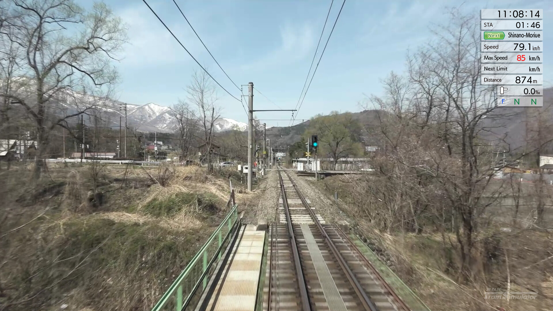 JR EAST Train Simulator: Oito Line (Matsumoto to Minami-Otari) 211 ...