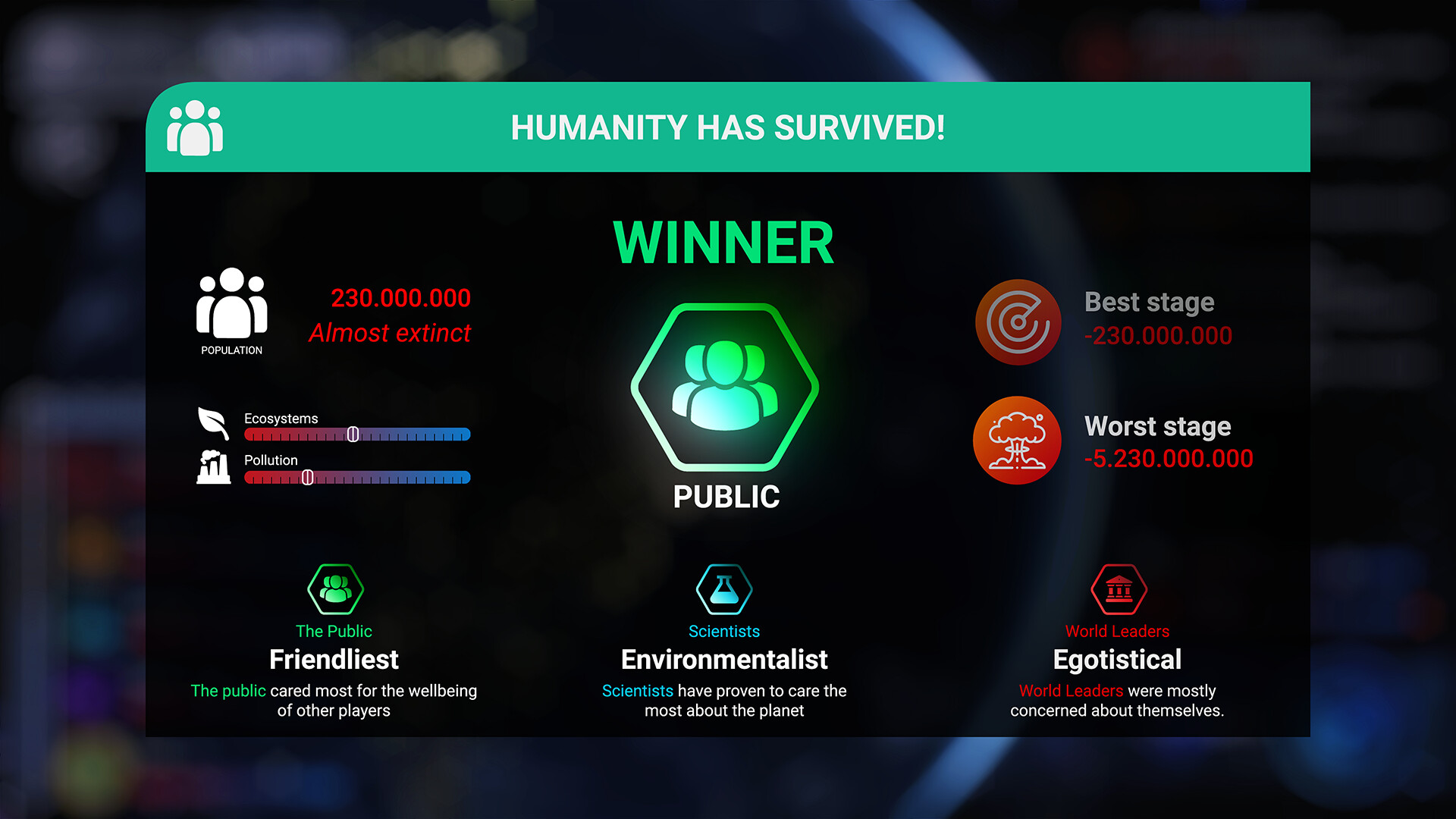 Project Planet - Earth vs Humanity Steam'de