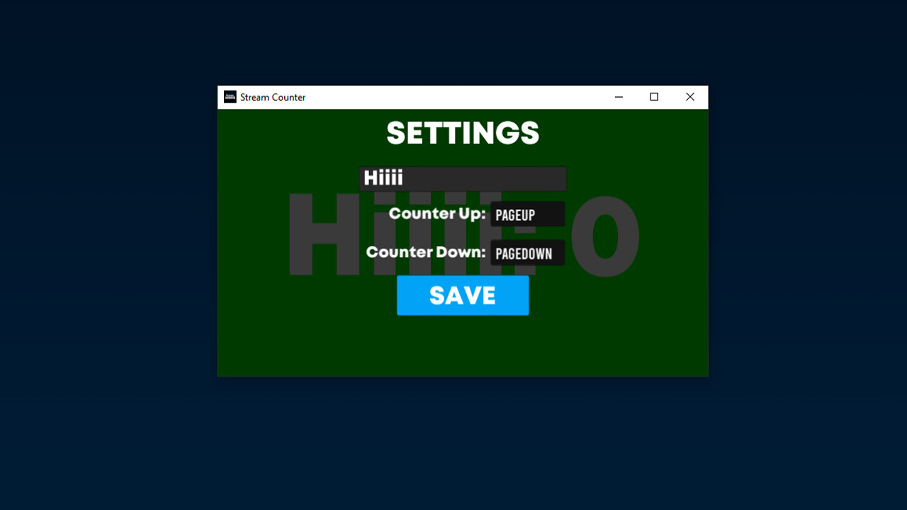 Stream Counter on Steam