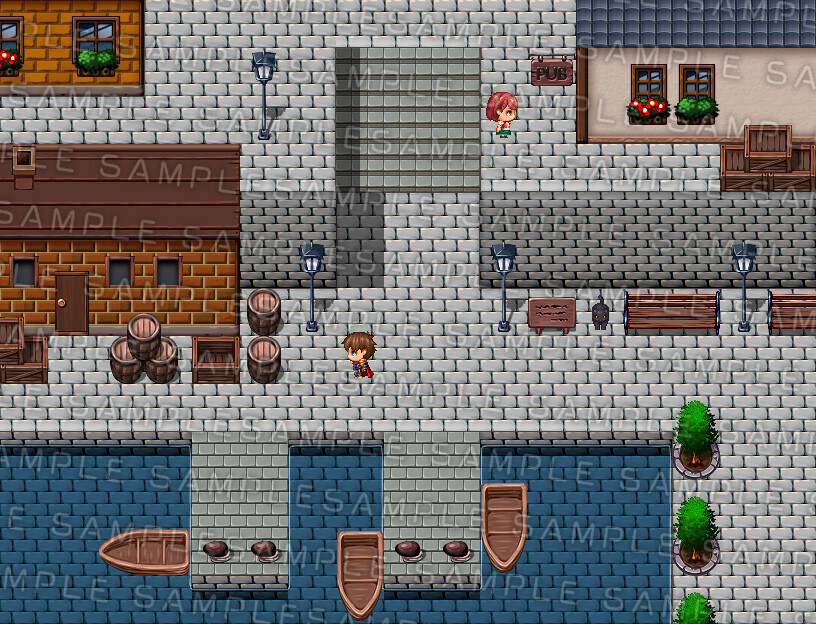 Save 10 On Rpg Maker Mv Krachware Fantasy Town Exterior Tileset On Steam