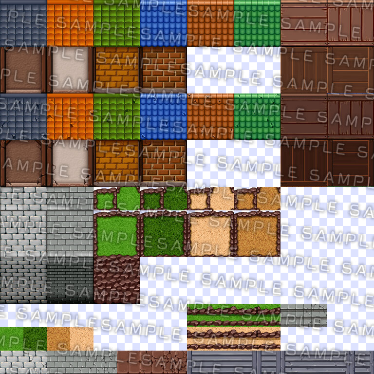 RPG Maker MV - Krachware Fantasy Town Exterior Tileset on Steam