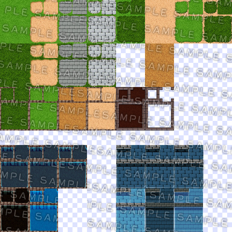 Rpg Maker Mz Krachware Fantasy Town Exterior Tileset On Steam