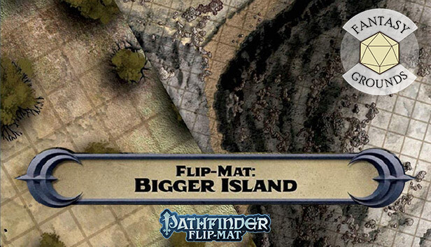 Fantasy Grounds - Pathfinder RPG - Pathfinder Flip-Mat: Bigger Island on Steam