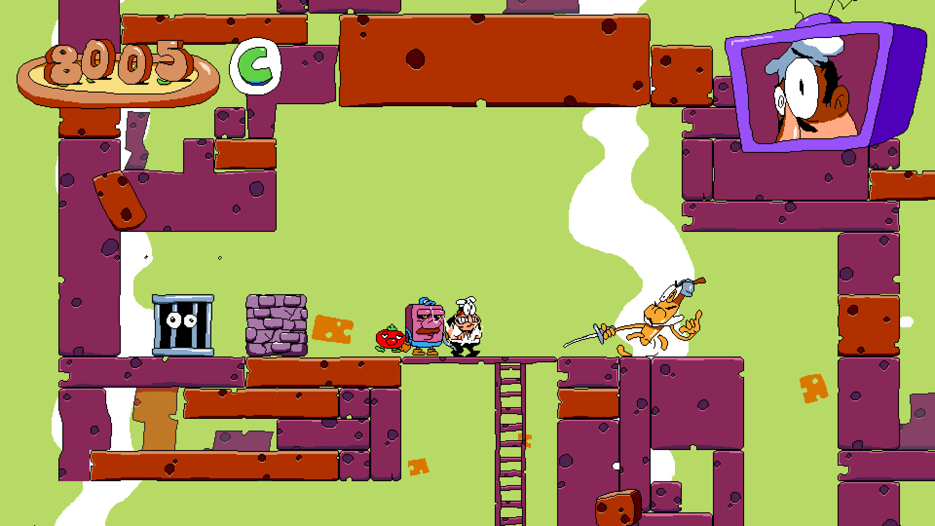 Save 33% on Pizza Tower on Steam