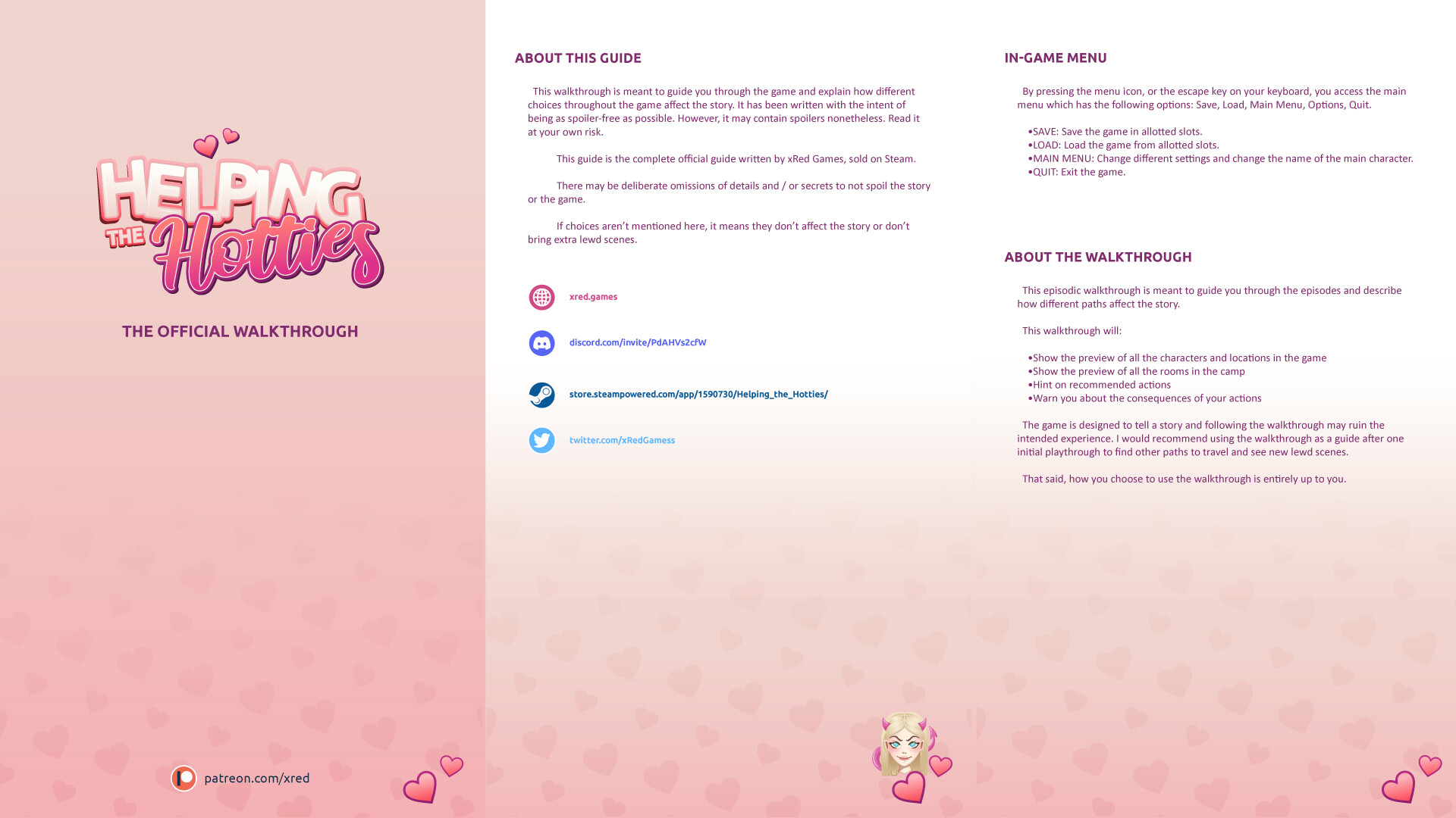 Helping The Hotties Official Walkthrough On Steam