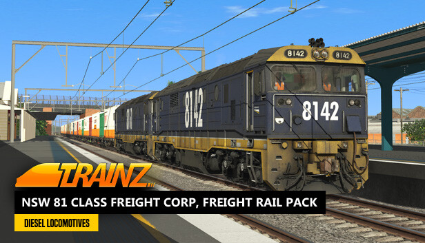 Trainz 2019 DLC - NSW 81 Class Freight Corp, Freight Rail Pack - Steam ...