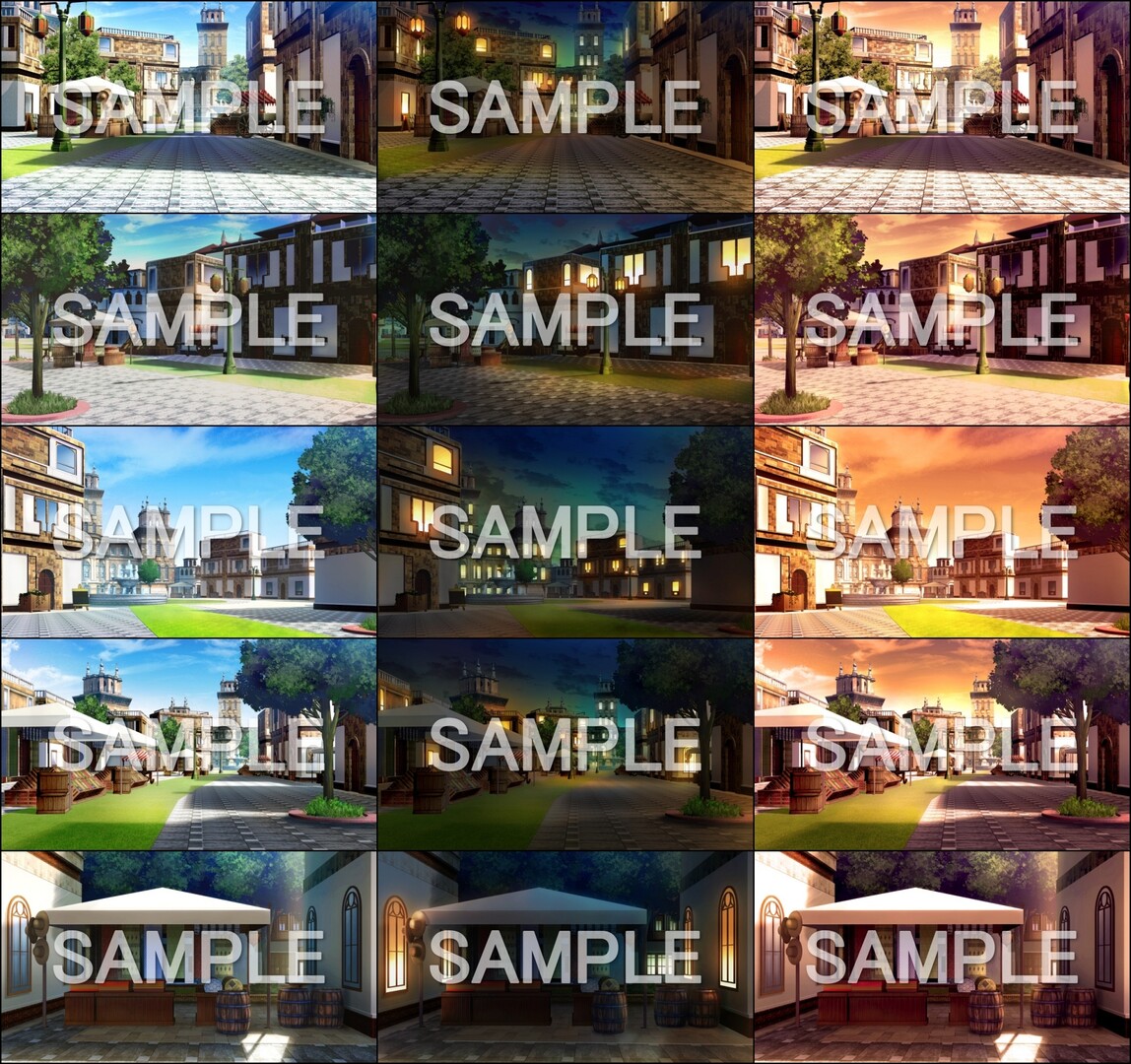 Rpg Maker Mz Minikles Background Cg Material Collection Fantasy