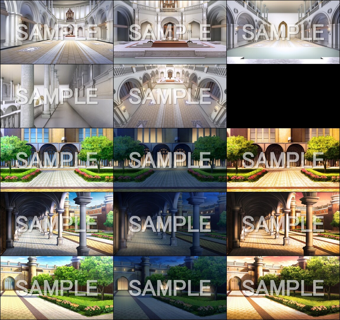 Rpg Maker Mz Minikles Background Cg Material Collection Fantasy