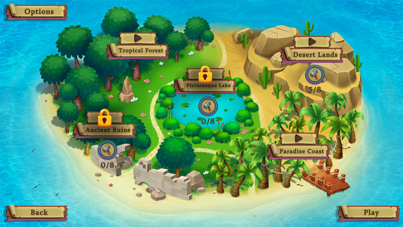 Adventure mosaics. Lost Expedition on Steam