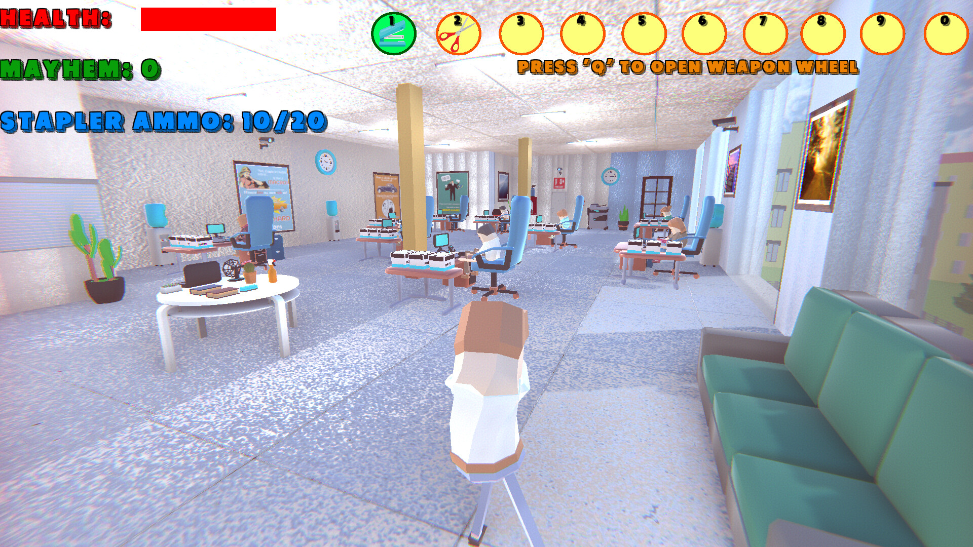 Office Mayhem - Keymailer