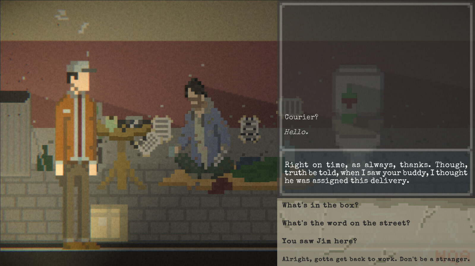 No Questions Asked on Steam