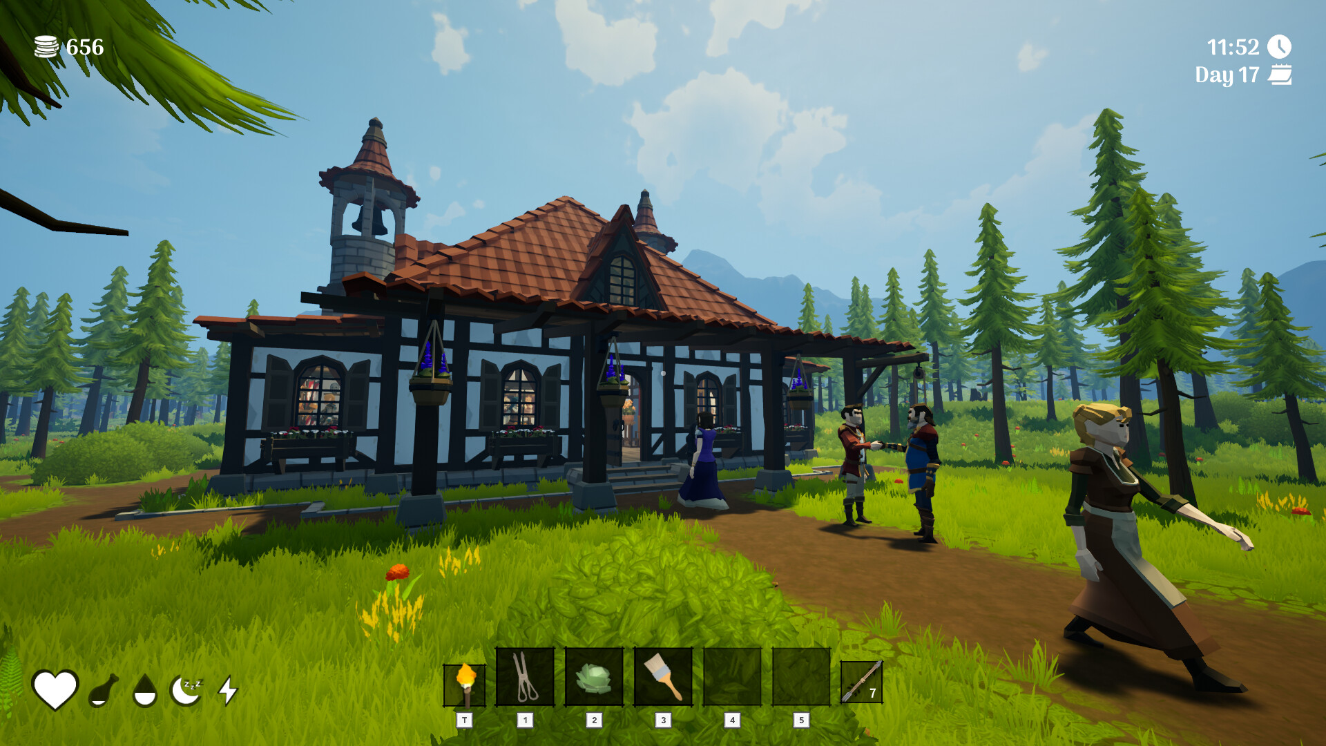 Cozy Keep: Farm, Craft, Manage en Steam