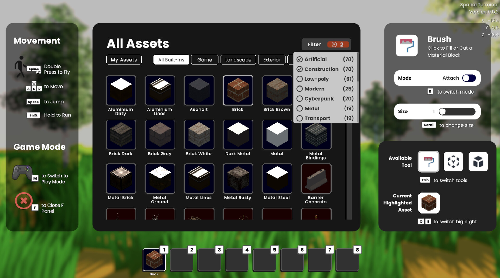 Spatial Terminal: Craft Infinite Open Worlds op Steam