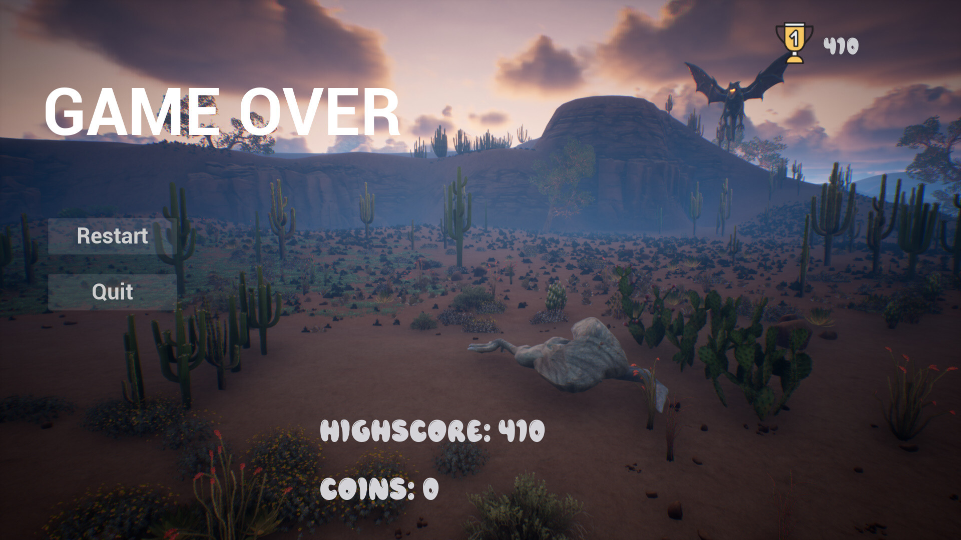Steam：T-Rex Dinosaur Game