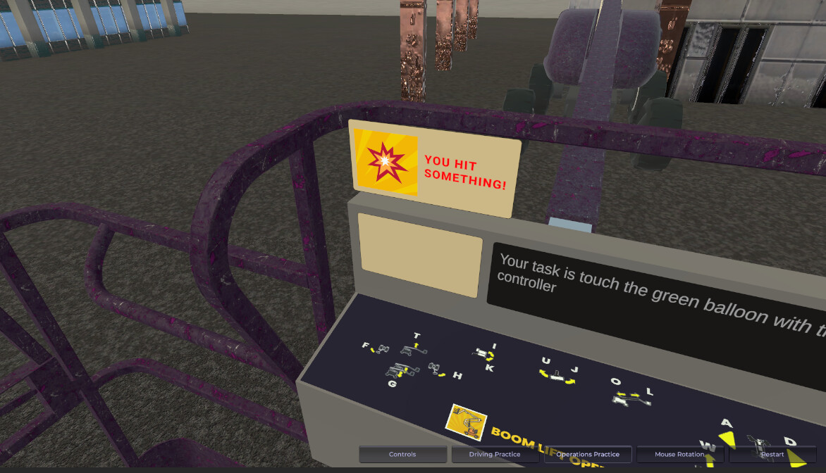 Boom Lift Operator on Steam