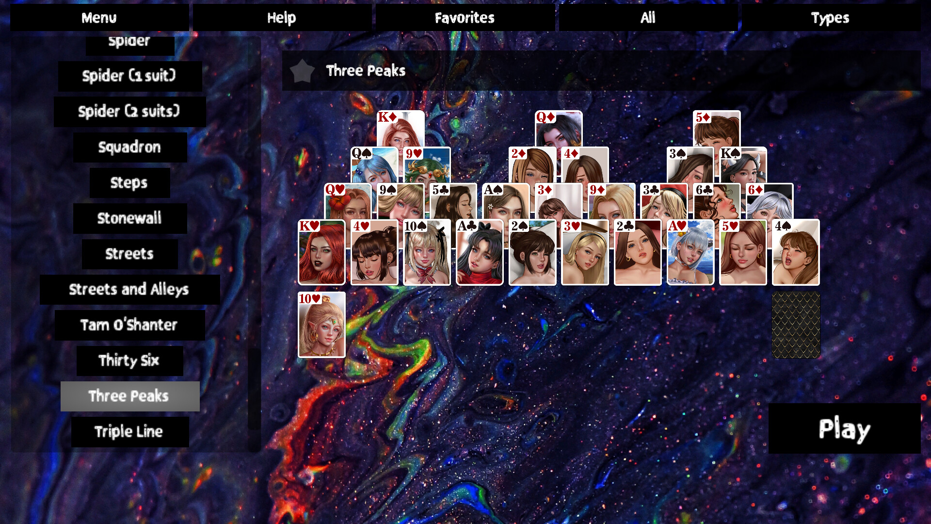 NSFW Solitaire no Steam