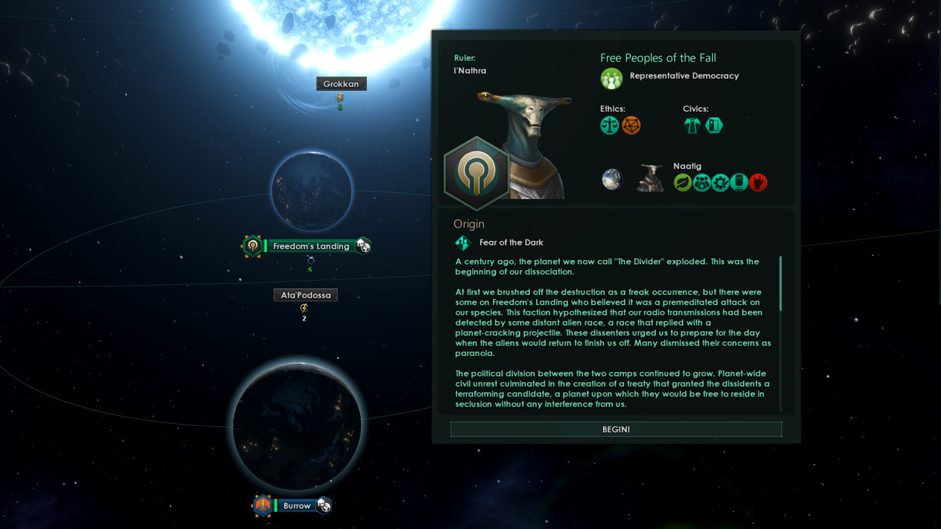 Pre-purchase Stellaris: First Contact Story Pack on Steam