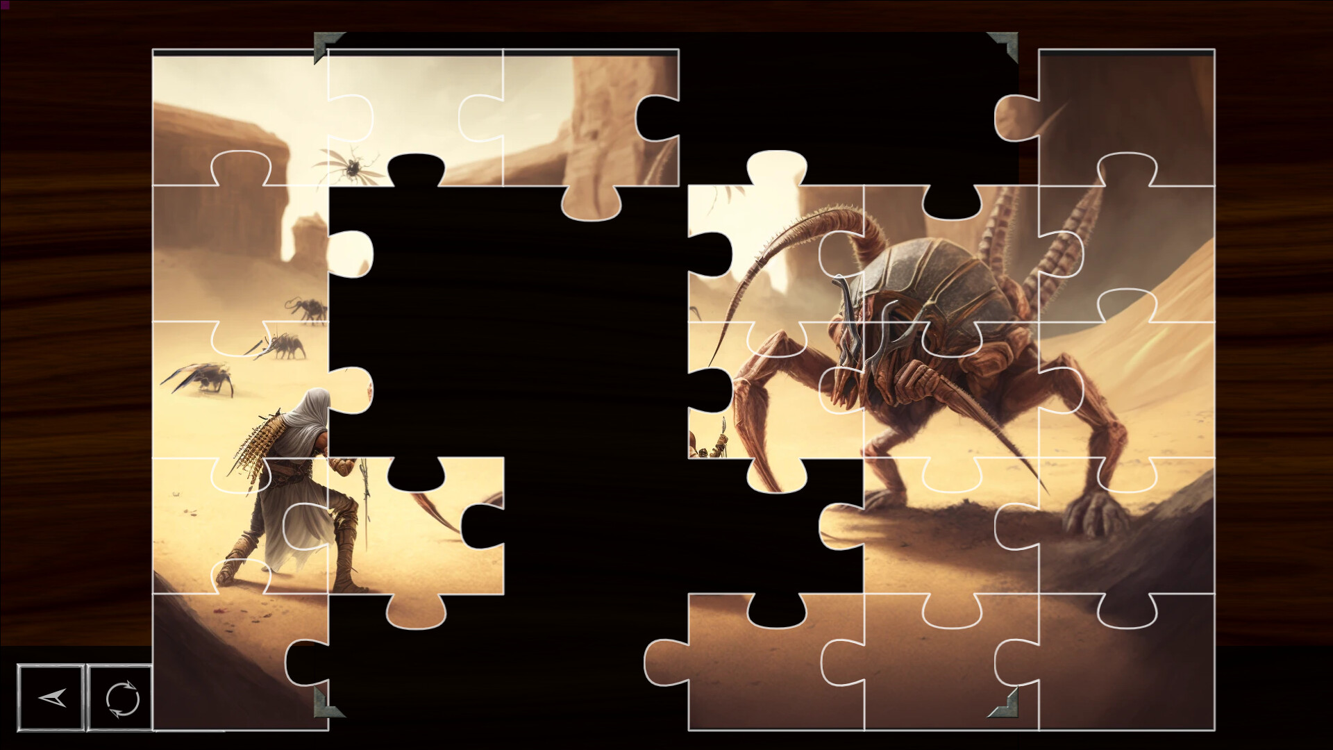 Fantasy-Puzzles: Wüsten bei Steam