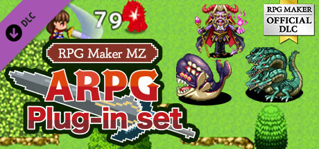 RPG Maker MZ - ARPG plug-in set on Steam