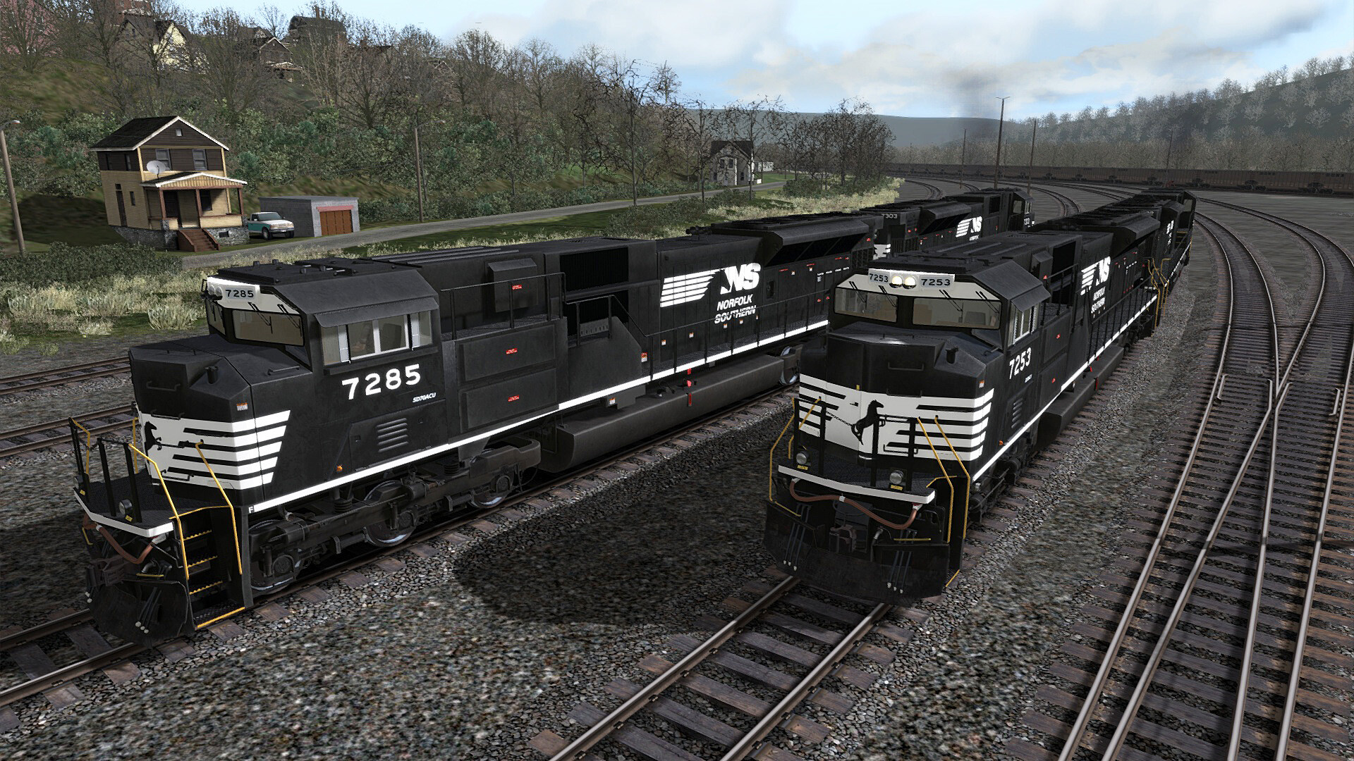 Save 25% on Train Simulator: Norfolk Southern SD70ACU on Steam