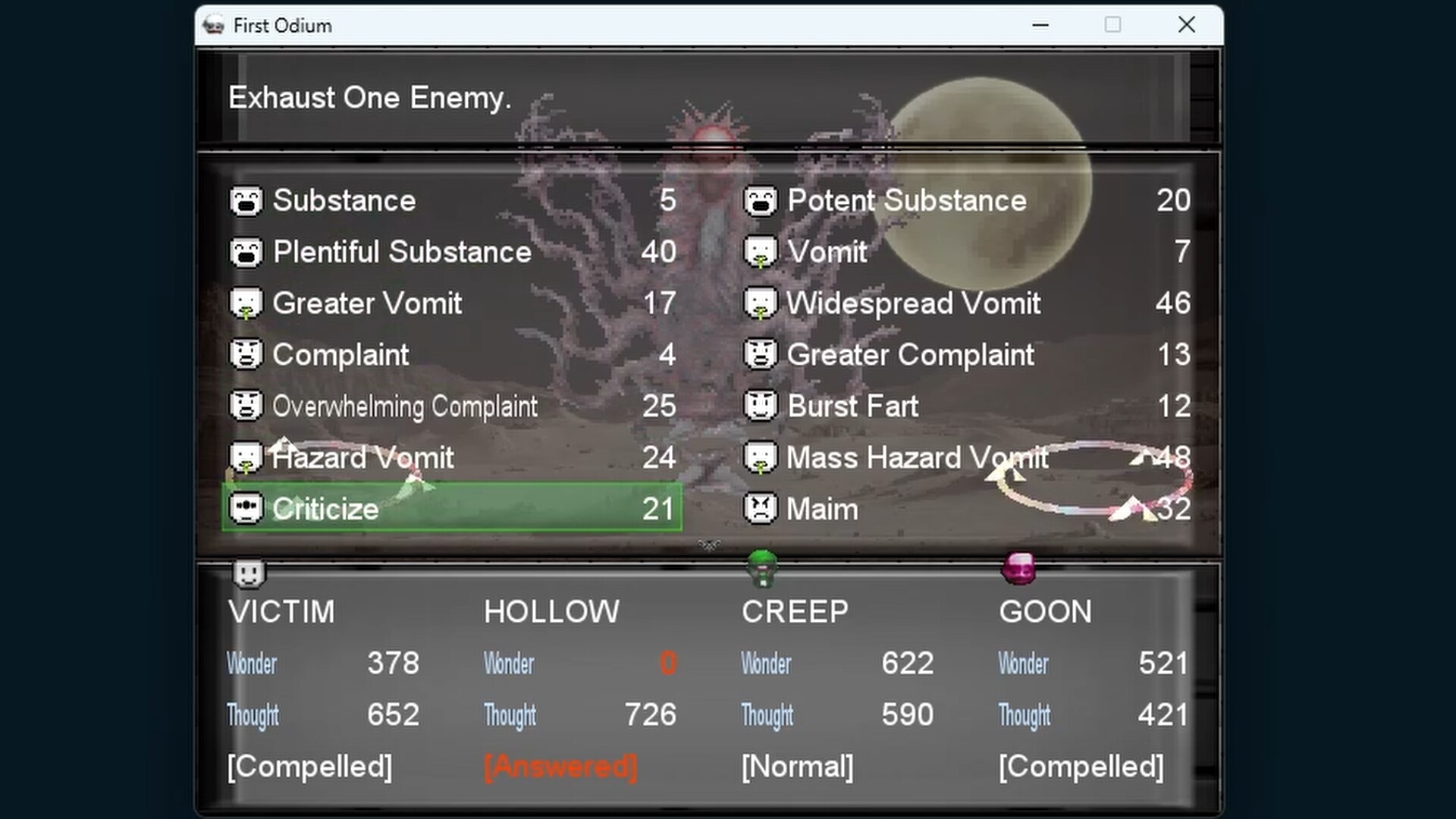 Save 30% on First Odium on Steam