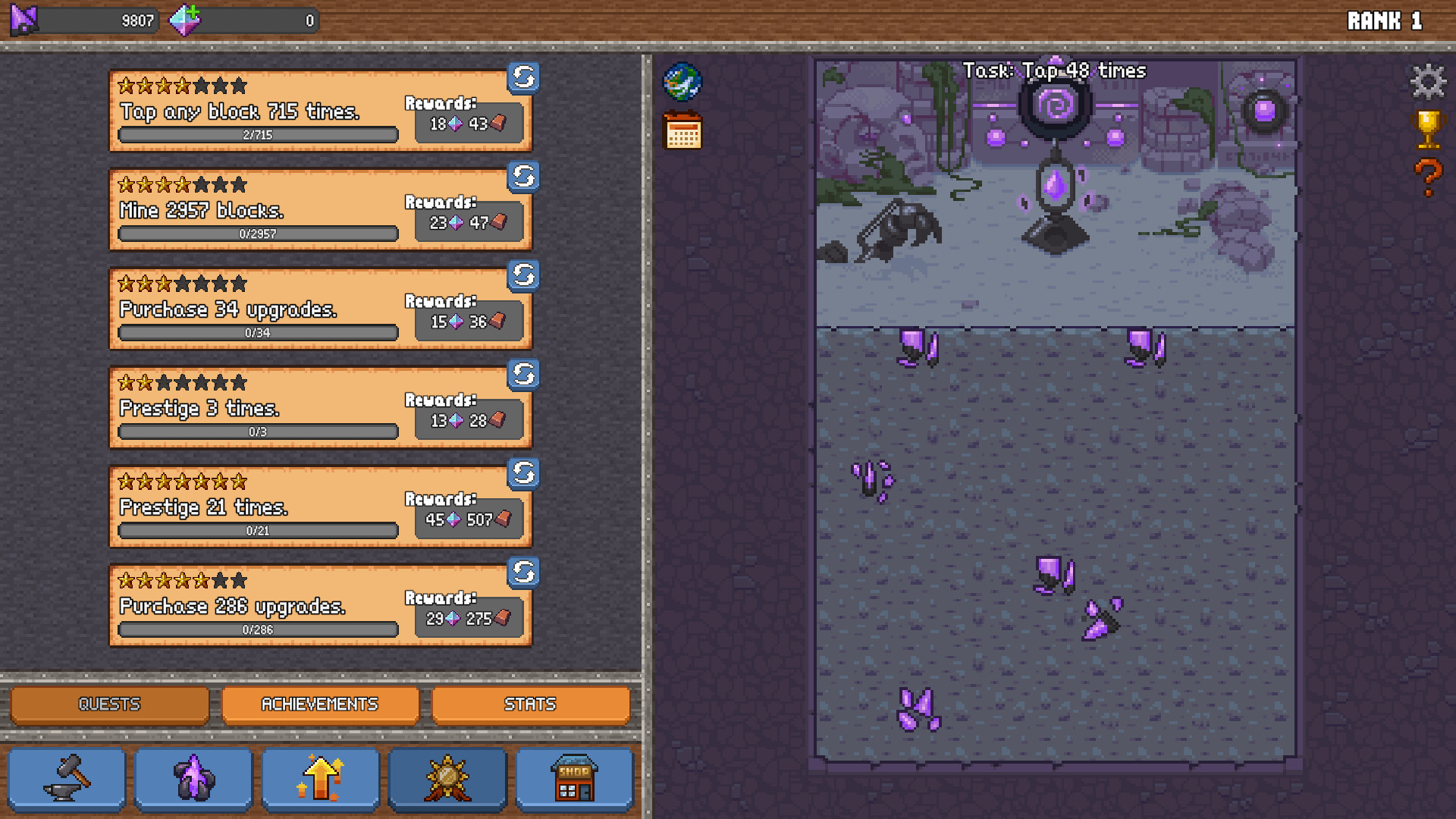 Steam：Idle Cave Miner