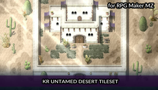 RPG Maker MZ - KR Untamed Desert Tileset - Steam News Hub