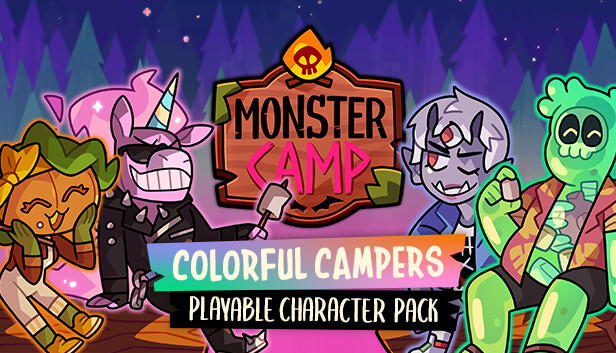 Save 30% on Monster Camp Character Pack - Colorful Campers on Steam