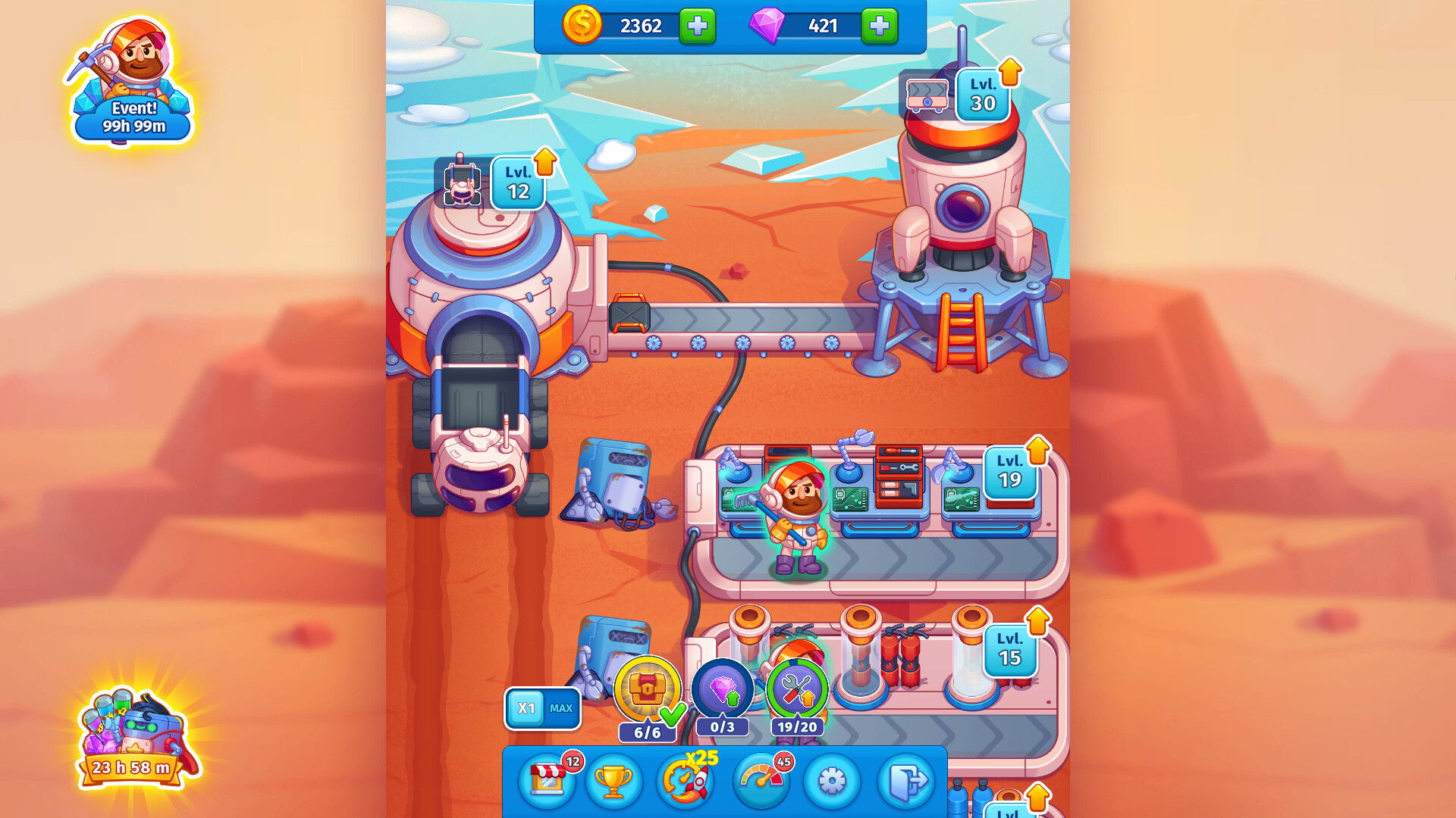 Idle Mars - Colony Simulator and Farming Tycoon on Steam